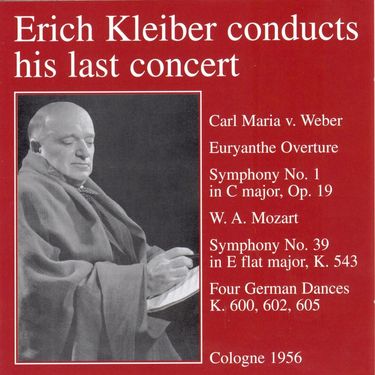 Erich Kleiber - Erich Kleiber Conducts His Last Concert (Live ...