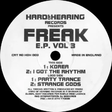 DJ Freak - E.P. Vol 3 (EP) - Reviews - Album of The Year