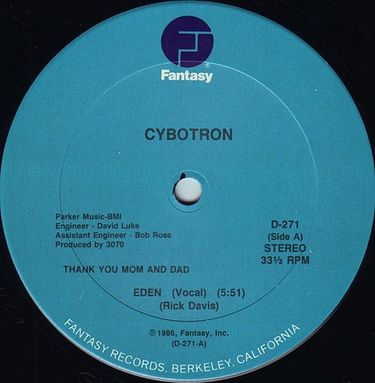 Cybotron - Eden (Single) - Reviews - Album of The Year