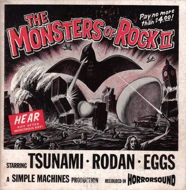 Rodan, Tsunami & Eggs - The Monsters Of Rock II (EP) - Reviews - Album ...