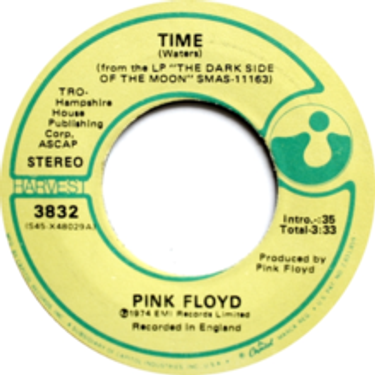Pink Floyd - Time (Single) - Reviews - Album of The Year