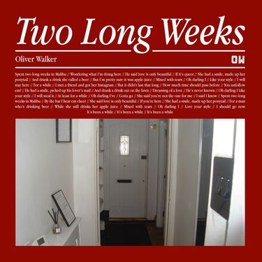 Oliver Walker - Two Long Weeks (Single) - Reviews - Album of The Year