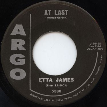 Etta James - At Last (Single) - Reviews - Album of The Year