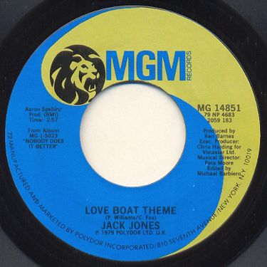 Jack Jones - Love Boat Theme (Single) - Reviews - Album of The Year
