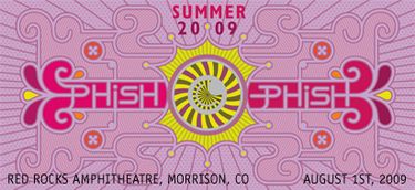 Phish - Aug 1, 2009 | Red Rocks Amphitheatre, Morrison, CO - Reviews ...
