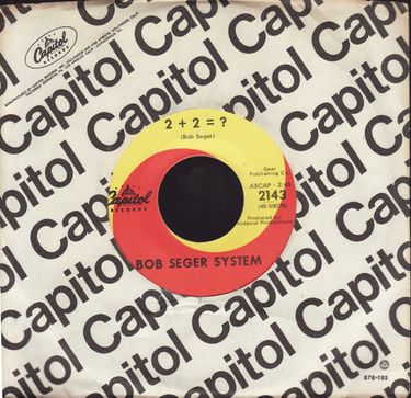 The Bob Seger System - 2 + 2 = ? (Single) - Reviews - Album of The Year