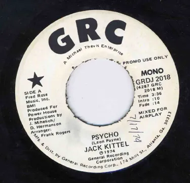 Jack Kittel - Psycho / A Place for Girls Like You (Single) - Reviews ...