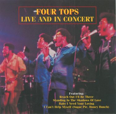 Four Tops - Live and In Concert (Live) - Reviews - Album of The Year