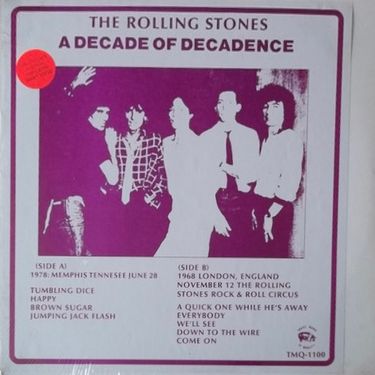 The Rolling Stones - A Decade of Decadence - Reviews - Album of The Year