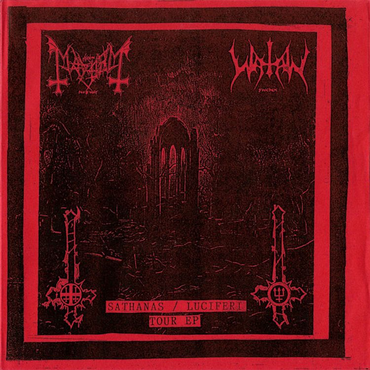 Mayhem & Watain - Sathanas / Luciferi - Tour EP (EP) - Reviews - Album ...