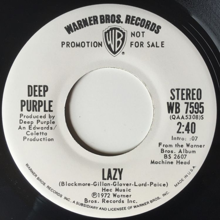 Deep Purple - Lazy - Reviews - Album of The Year