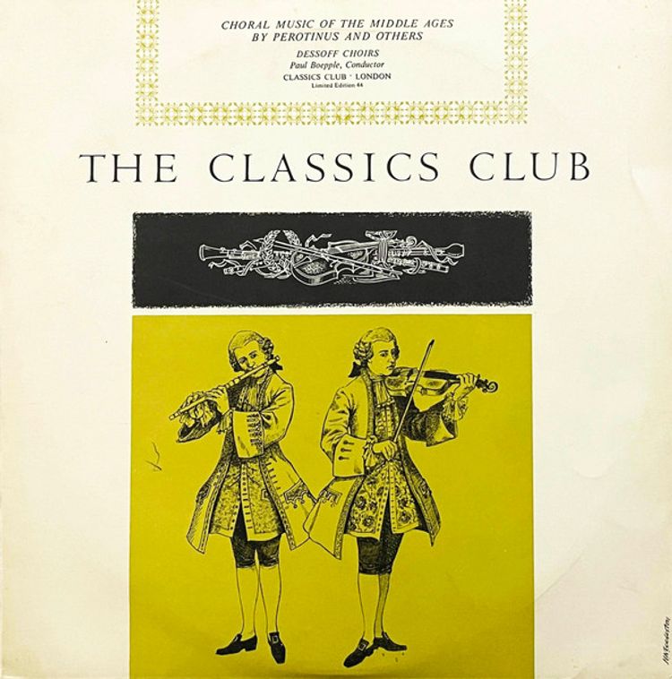 Dessoff Choir & Paul Boepple - Choral Music Of The Middle Ages By ...