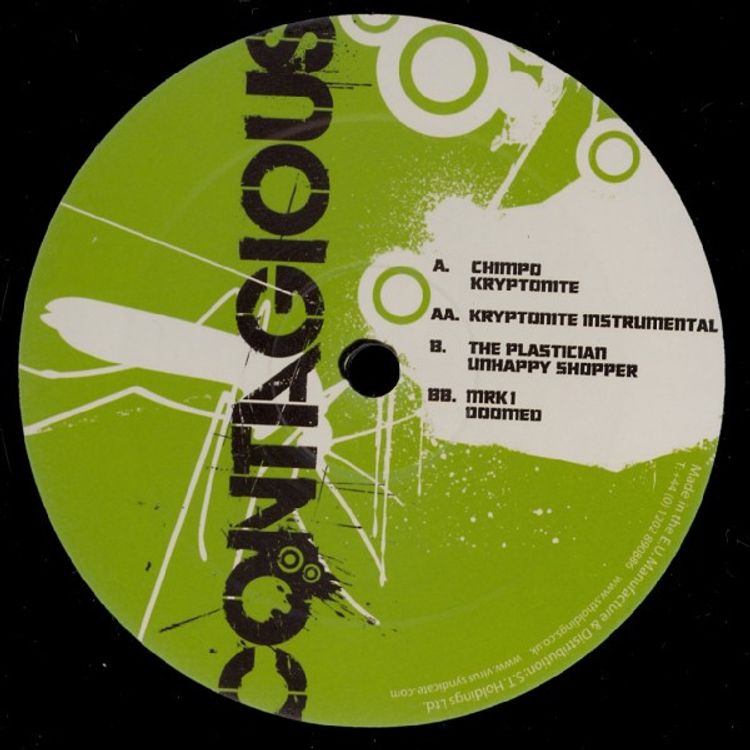 Chimpo, Plastician & MRK1 - Kryptonite (EP) - Reviews - Album of The Year