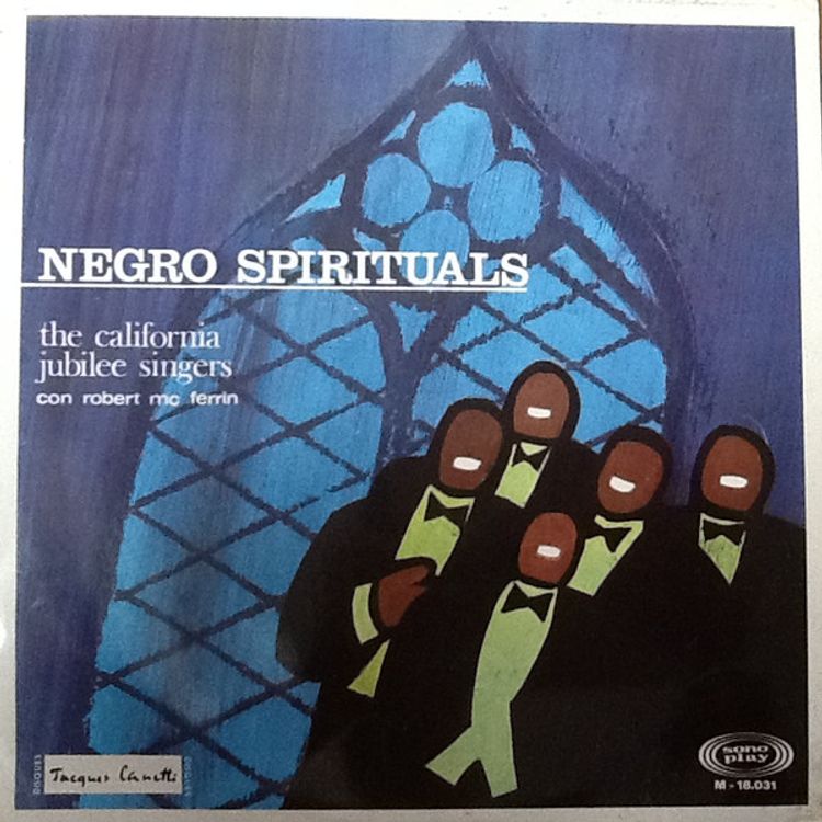 The California Jubilee Singers & Robert McFerrin - Negro Spirituals ...
