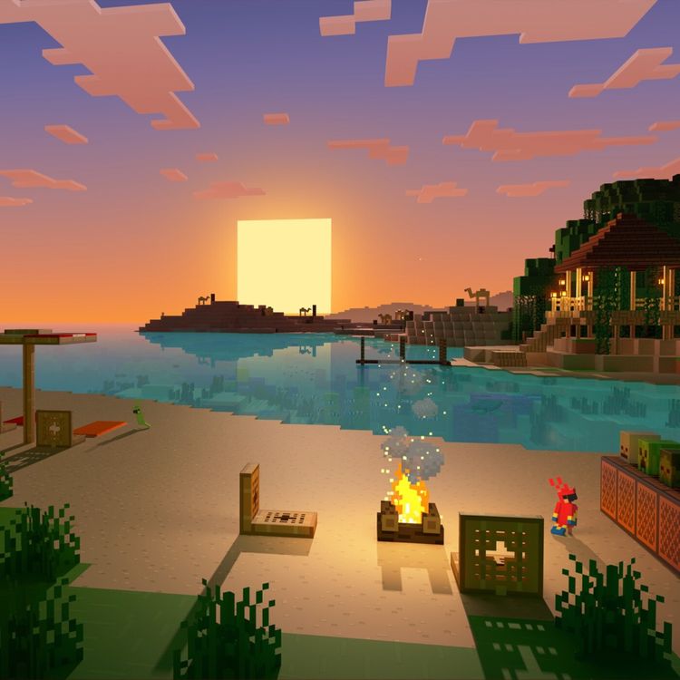 Samuel Åberg - Minecraft Soothing Scenes: Relaxing Beach Escape ...