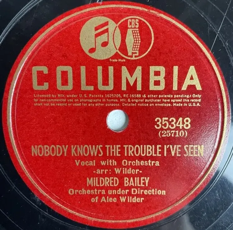 Mildred Bailey - Nobody Knows the Trouble I've Seen (Single) - Reviews ...
