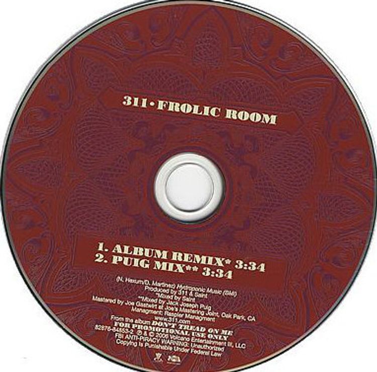 311 - Frolic Room (Single) - Reviews - Album of The Year