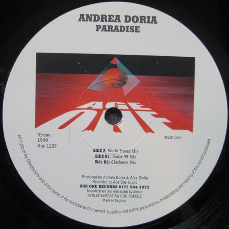 Andrea Doria - Paradise - Reviews - Album of The Year