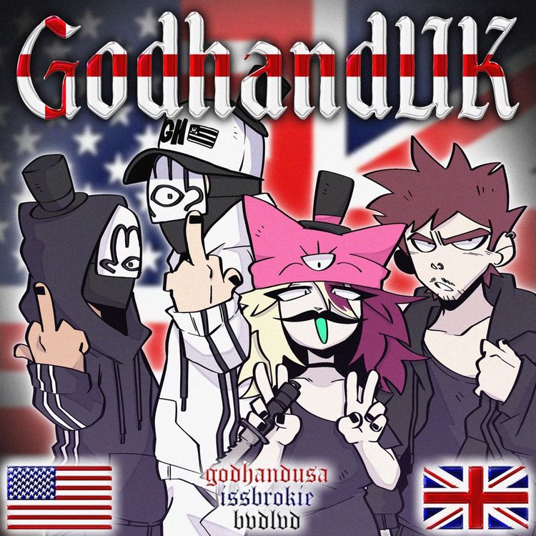 GODHANDUSA, ISSBROKIE & BVDLVD - GODHANDUK (Single) - Reviews - Album ...