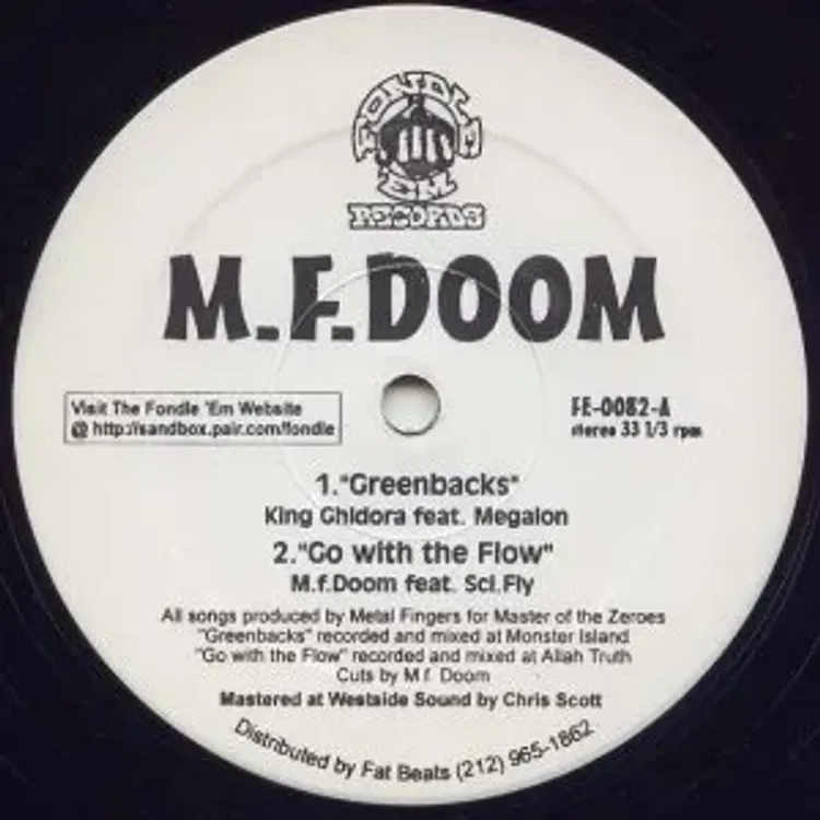 King Geedorah & MF DOOM - Greenbacks / Go With The Flow - Reviews ...