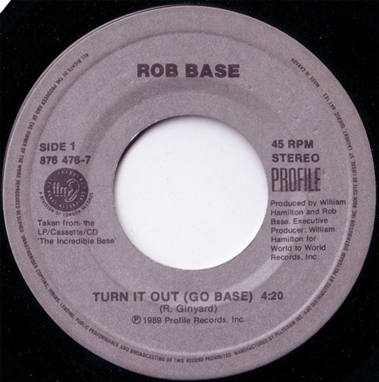 Rob Base & DJ E-Z Rock - Turn It Out (Go Base) / Crush - Reviews ...