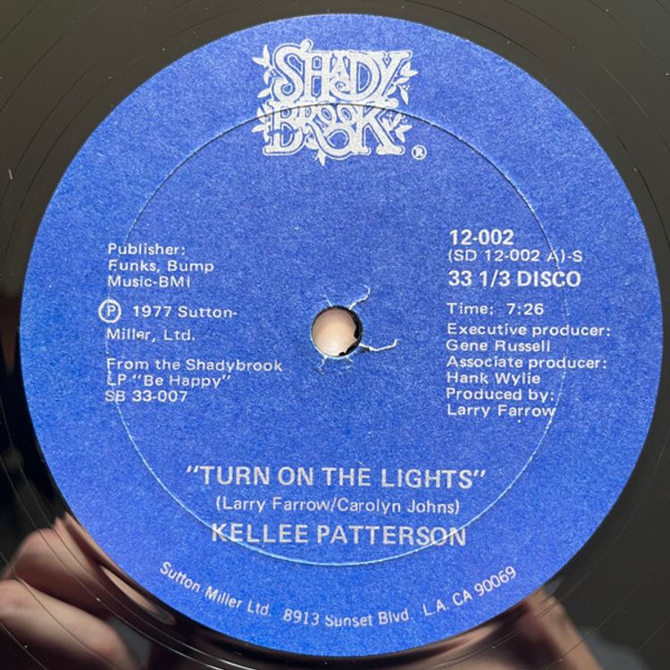 Kellee Patterson - Turn On The Lights / I Love Music (Single) - Reviews ...