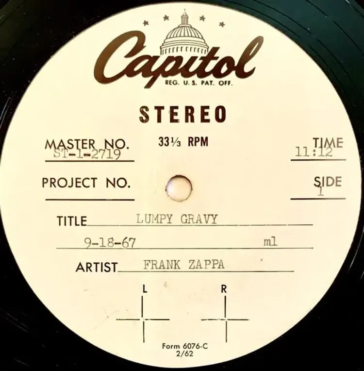 Frank Zappa - Lumpy Gravy - Reviews - Album of The Year