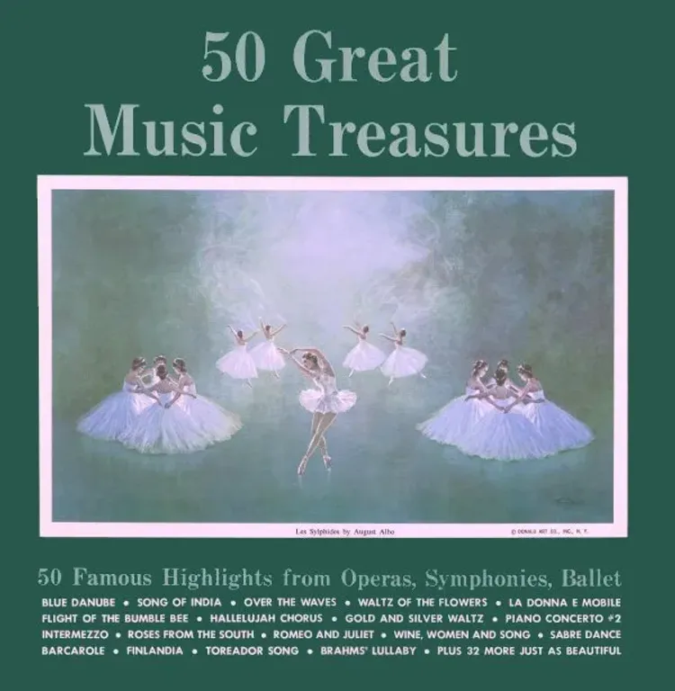 [unknown artist] - 50 Great Music Treasures: 50 Famous Highlights From ...