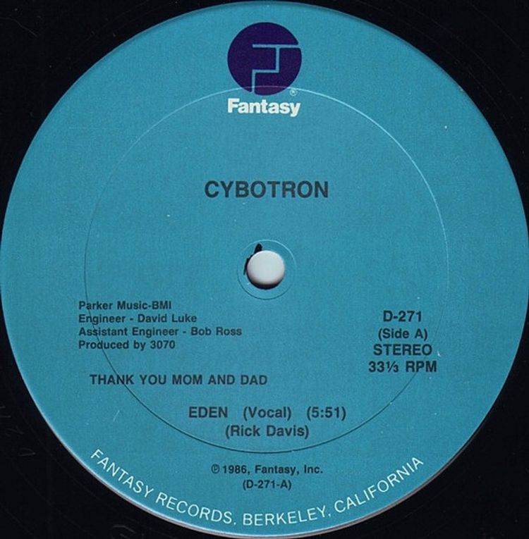 Cybotron - Eden (Single) - Reviews - Album of The Year
