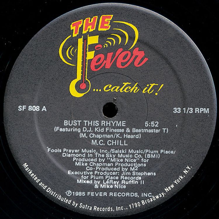 MC Chill - Bust This Rhyme - Reviews - Album of The Year