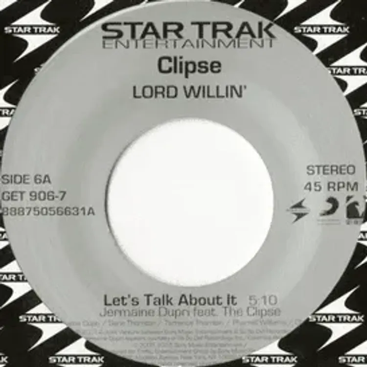 Clipse - Let's Talk About It / Gangsta Lean (Single) - Reviews - Album ...
