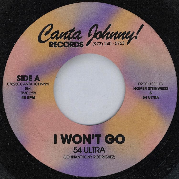 54 Ultra - I Won't Go (Single) - Reviews - Album of The Year