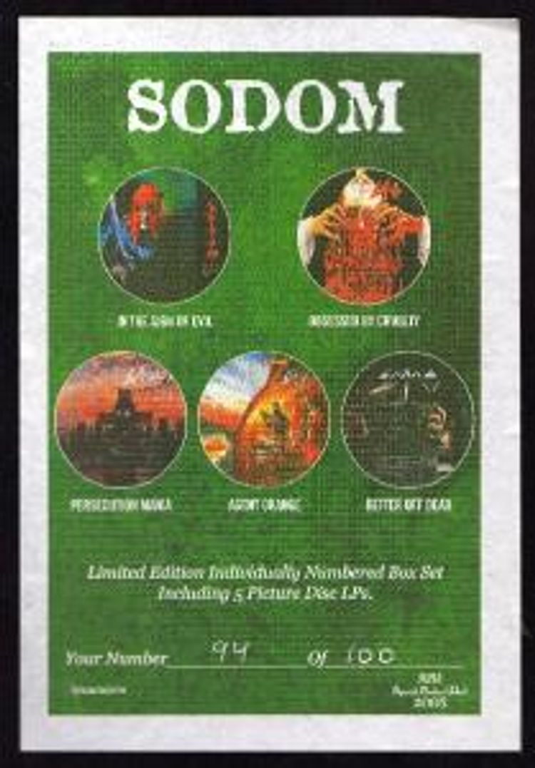 Sodom - Sodom (Box Set) - Reviews - Album of The Year