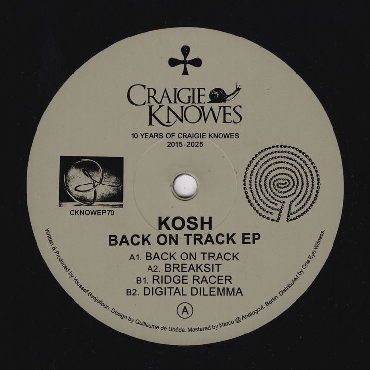 Kosh - Back On Track (EP) - Reviews - Album of The Year