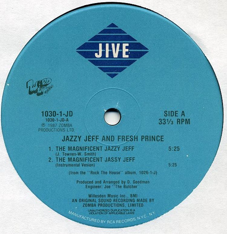 DJ Jazzy Jeff & The Fresh Prince - The Magnificent Jazzy Jeff - Reviews ...