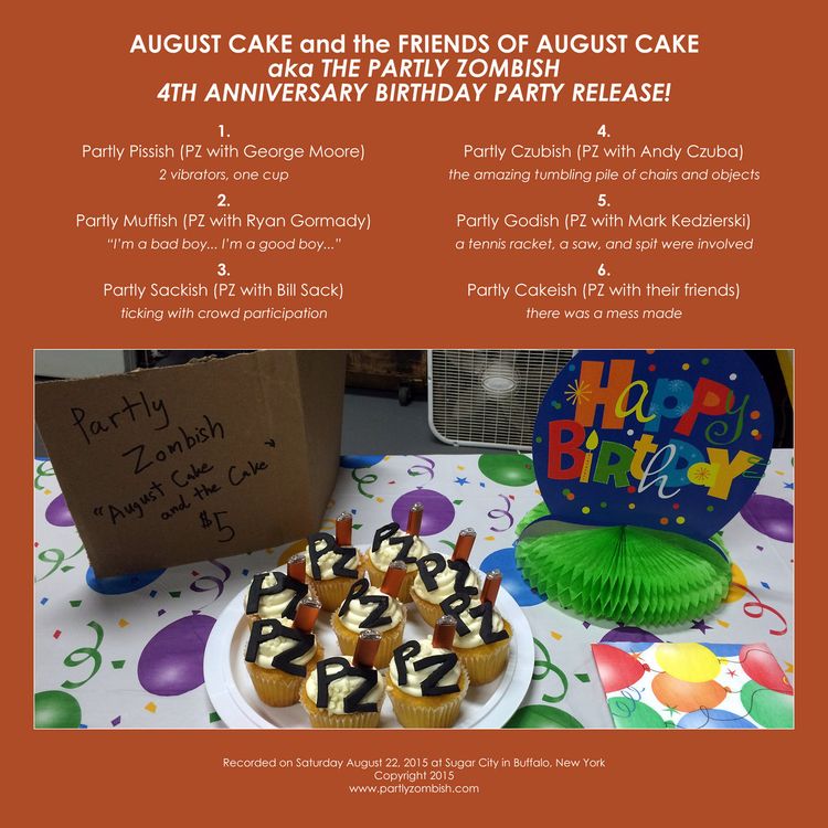 Partly Zombish - August Cake and the Friends Of August Cake aka The ...