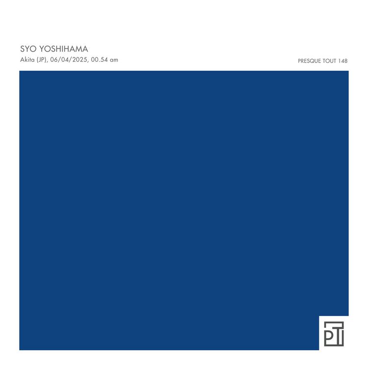 Syo Yoshihama - Akita (JP), 06/04/2025, 00.54 am - Reviews - Album of ...