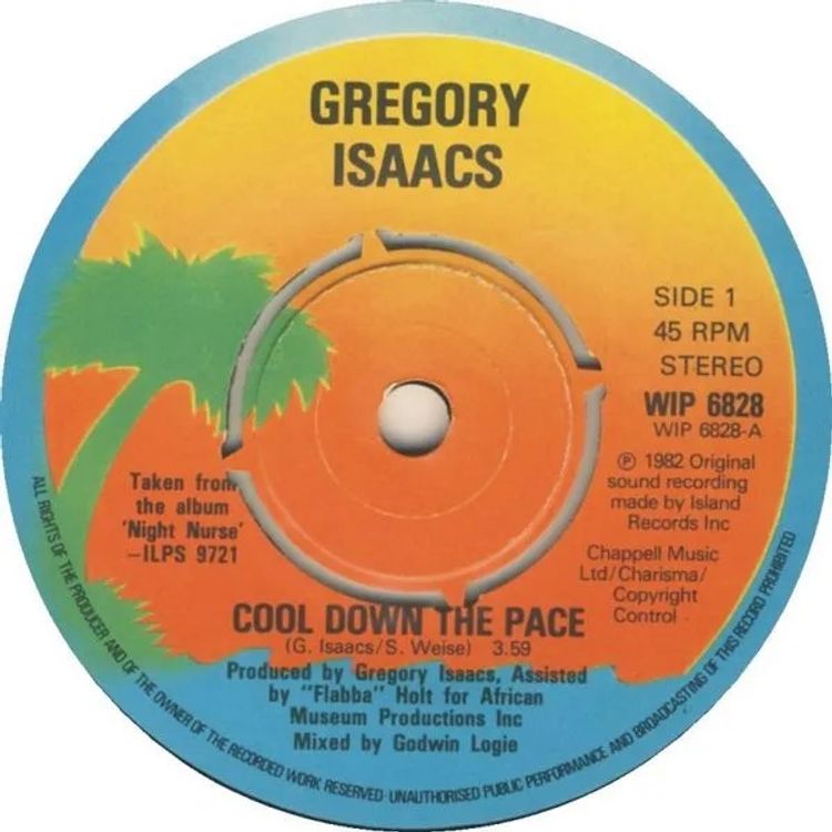 Gregory Isaacs - Cool Down The Pace / Cool Down The Dub (Single ...
