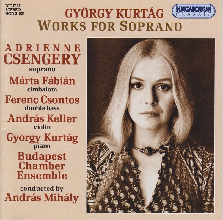 Adrienne Csengery - Works for Soprano - Reviews - Album of The Year
