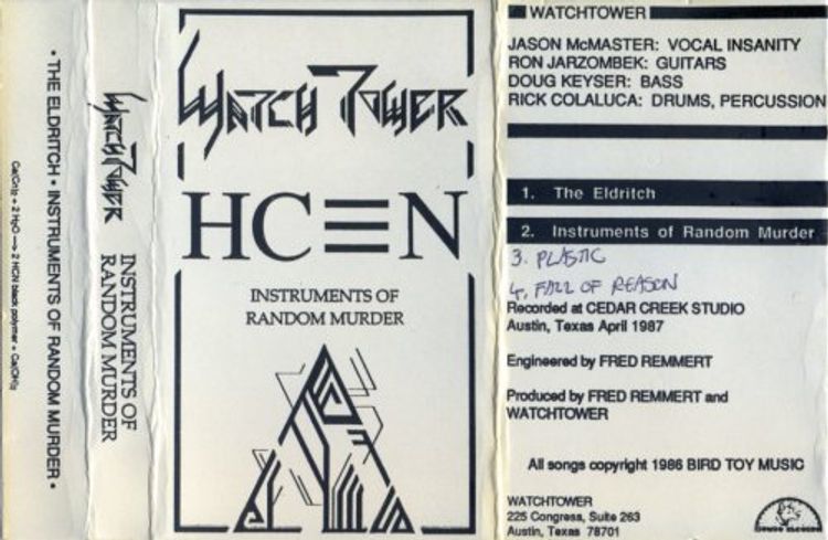 Watchtower - Instruments of Random Murder (Demo) - Reviews - Album of ...