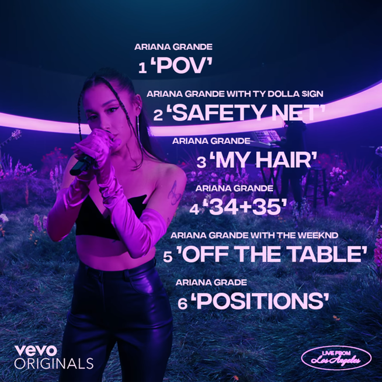 Ariana Grande - Ariana Grande Vevo Live Performances - Reviews - Album ...