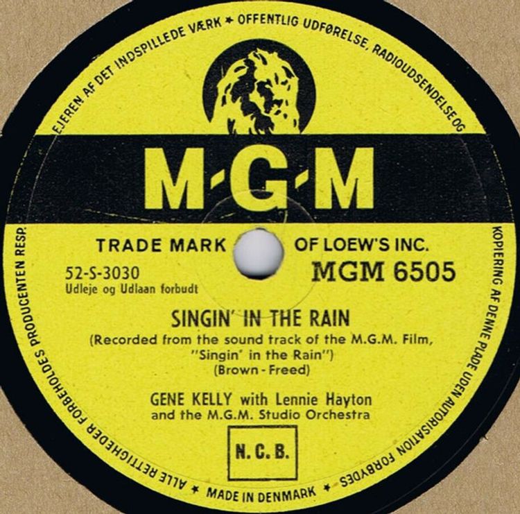 Gene Kelly - Singin' In The Rain / Good Morning (Single) - Reviews ...