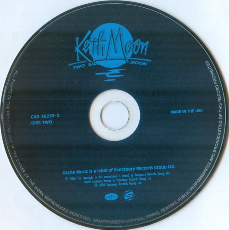 Keith Moon - Two Sides of the Moon: Disc 2 - Reviews - Album of The Year