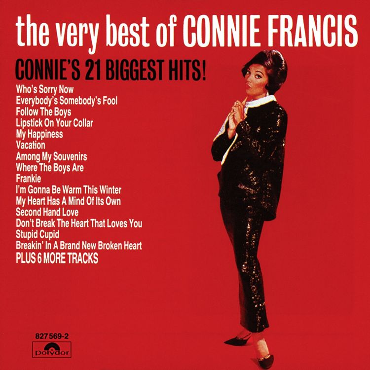Connie Francis - The Very Best Of Connie Francis - Connie's 21 Biggest ...