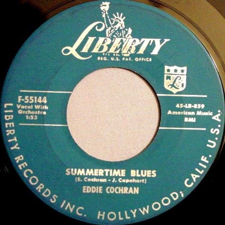 Eddie Cochran - Summertime Blues (Single) - Reviews - Album of The Year