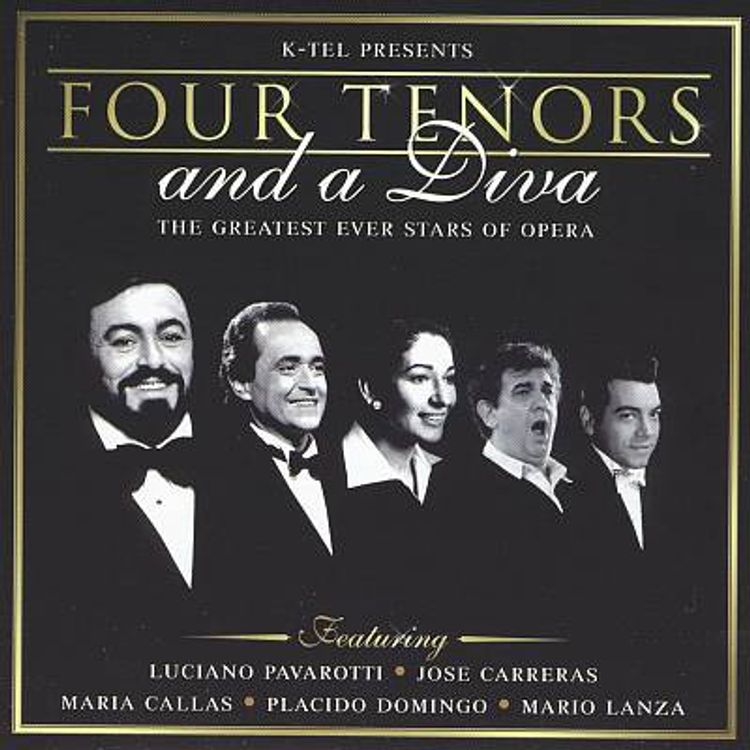 Luciano Pavarotti, José Carreras, Maria Callas, Plácido Domingo & Mario ...