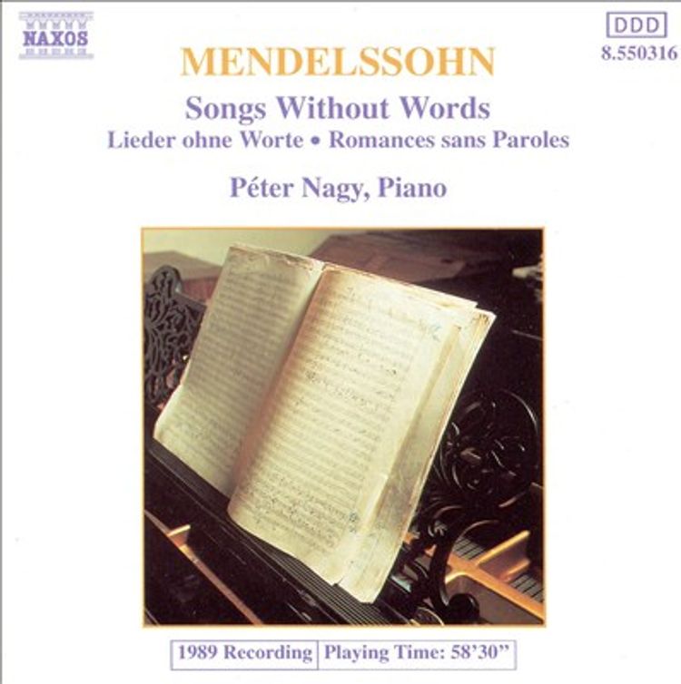 Péter Nagy - Mendelssohn: Songs Without Words - Reviews - Album of The Year