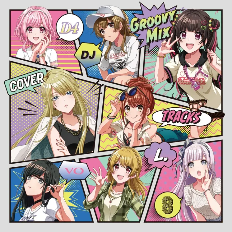 Various Artists - D4DJ Groovy Mix Cover Tracks vol.8 - Reviews - Album ...