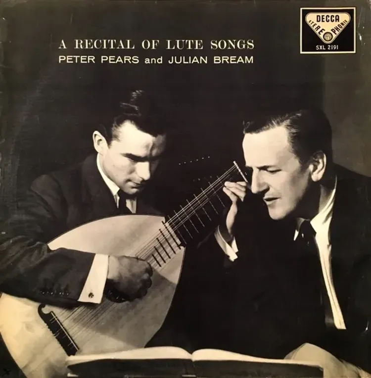 Peter Pears & Julian Bream - A Recital of Lute Songs - Reviews - Album ...