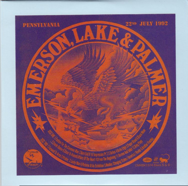 Emerson, Lake & Palmer - The Original Bootleg Series From The Manticore ...